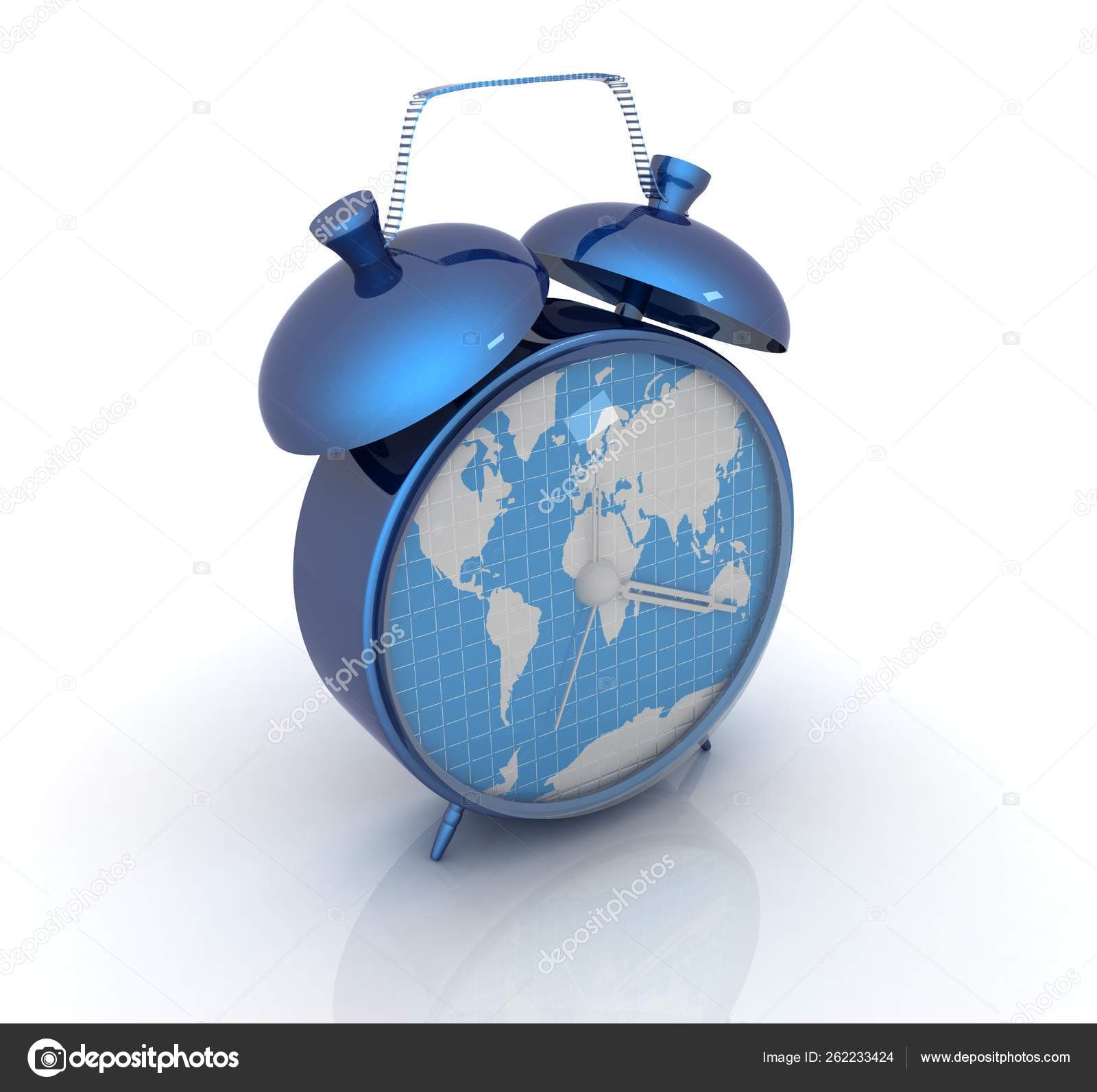 Clock World Map Stock Photo by ©YAYImages 262233424