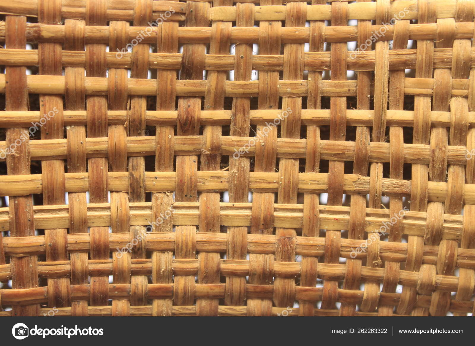 Close Rattan Weaving Background Texture — Stock Photo © YAYImages ...