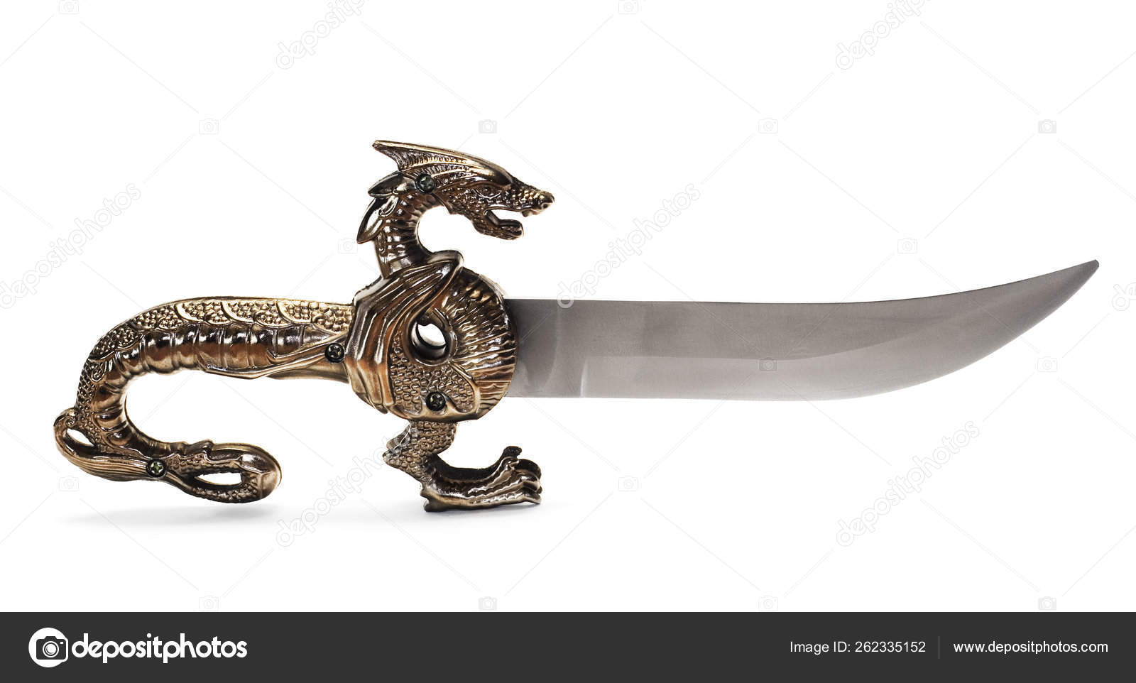 Knife Dagger Isolated White Background Stock Photo by ©YAYImages 262335152