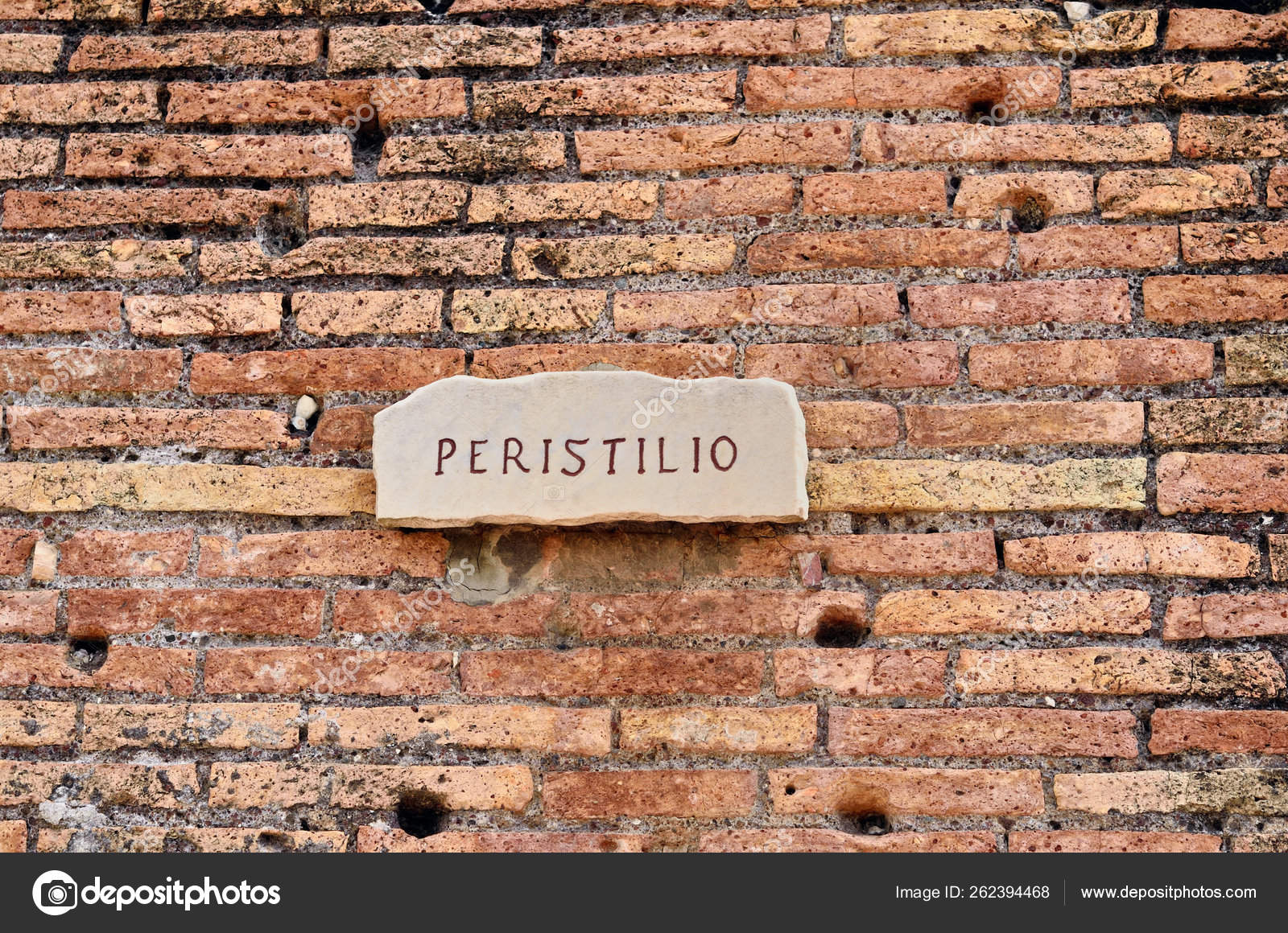 Ancient Ruins Brick Wall Rome Stock Photo by ©YAYImages 262394468