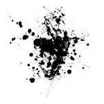 Black ink splatter Stock Vector Image by ©Nicemonkey #5398288