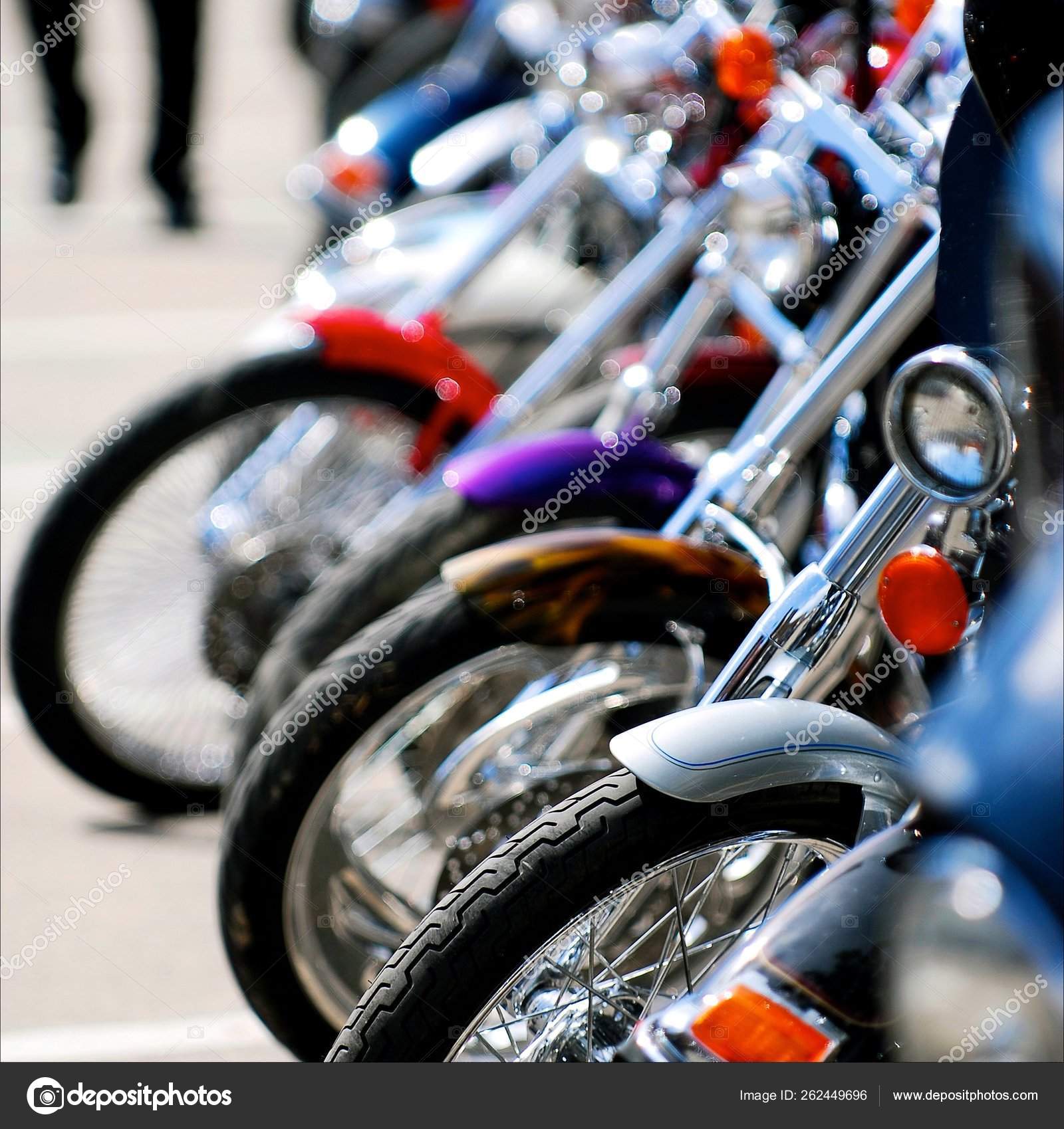 Custom Motorcycles Sturgis Motorcycle Rally South Dakota Usa Stock ...