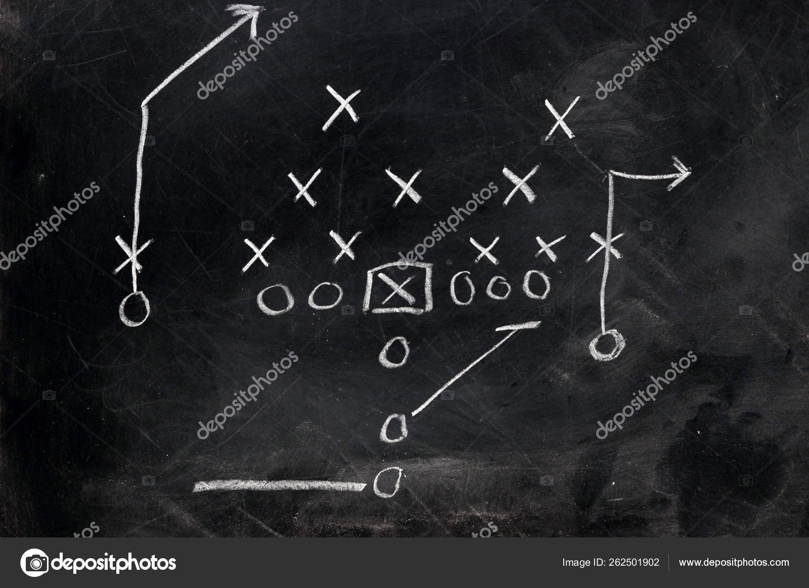 Football Plays Chalk