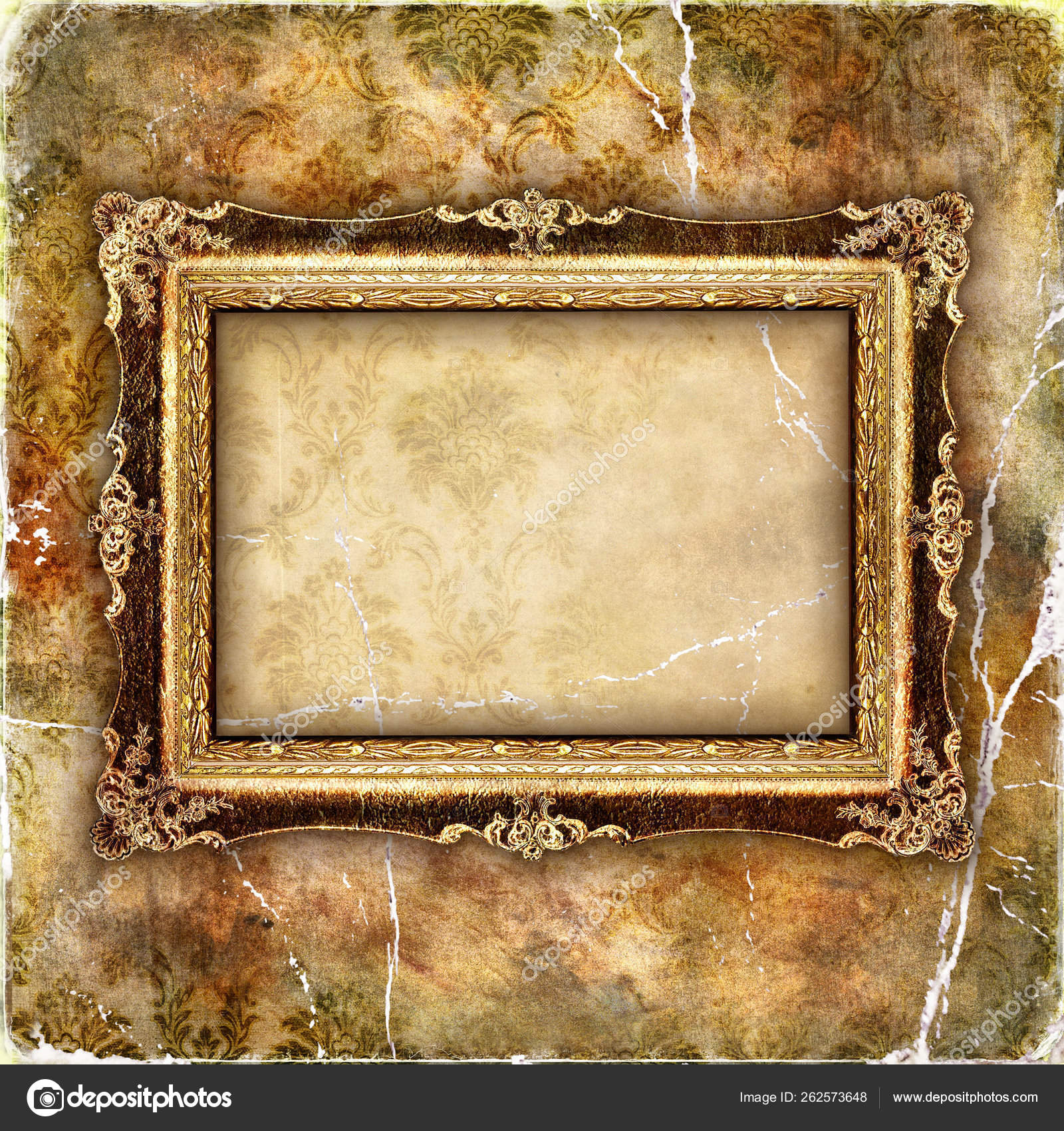 Vintage Background Antique Frame Stock Photo by ©YAYImages 262573648