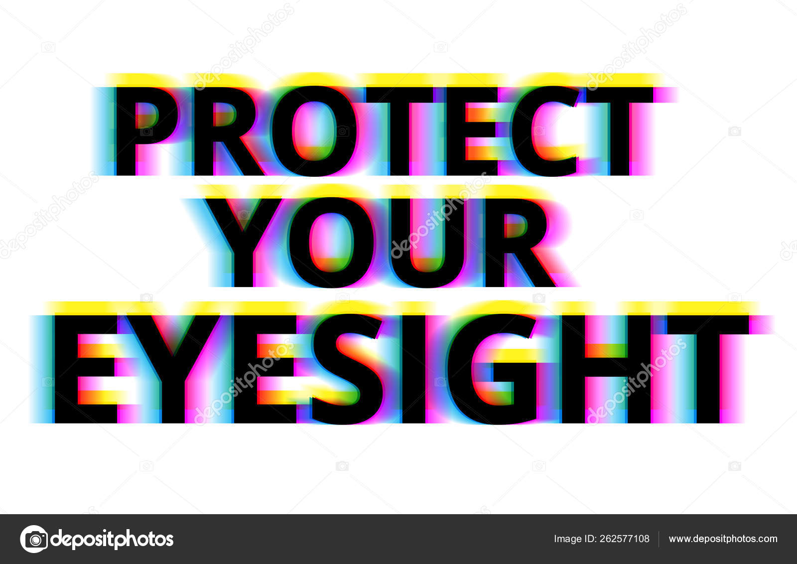 Protect Your Eyesight Illustration Backdrop Stock Photo by ©YAYImages ...