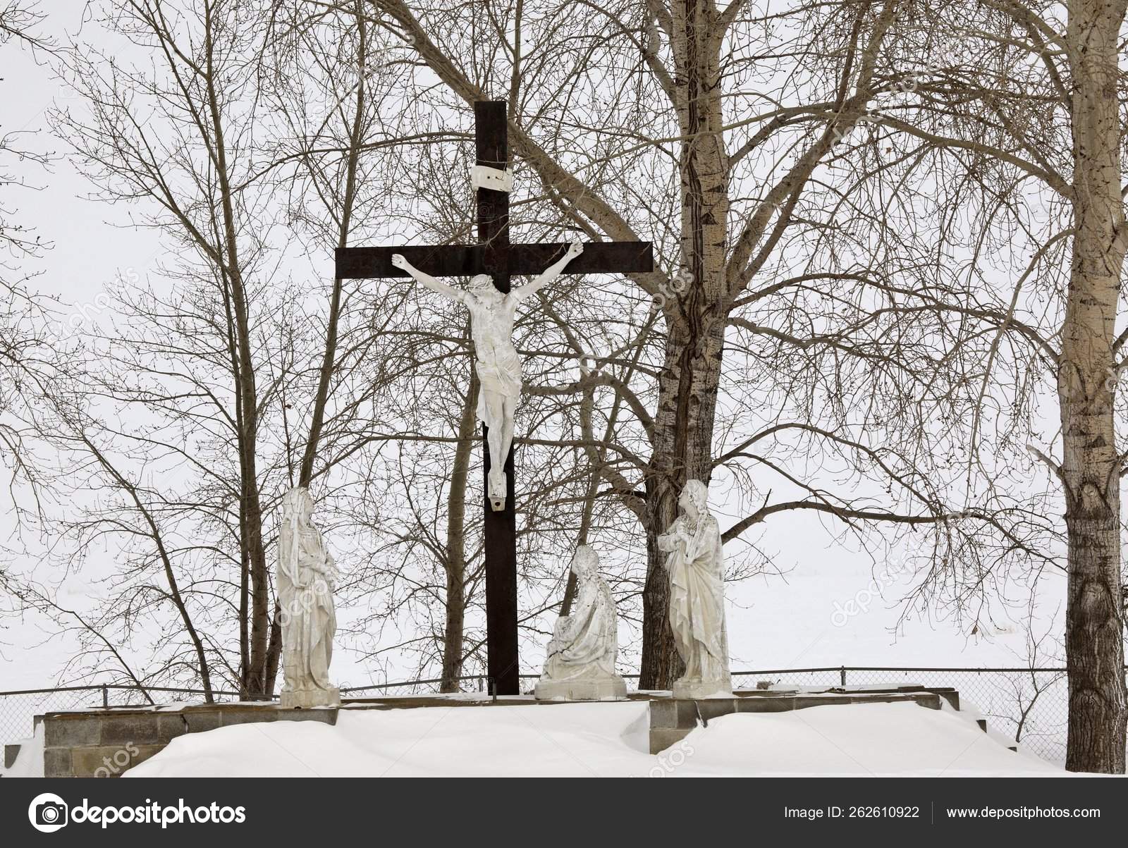 Christ Cross Winter Stock Photo by ©YAYImages 262610922
