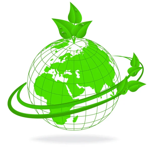 Recycle symbol with planet earth — Stock Photo © pdesign #1743346