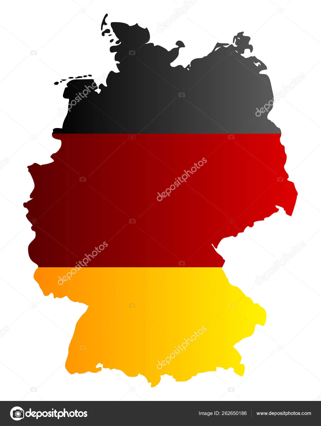 Map Flag Germany Stock Photo by ©YAYImages 262650186