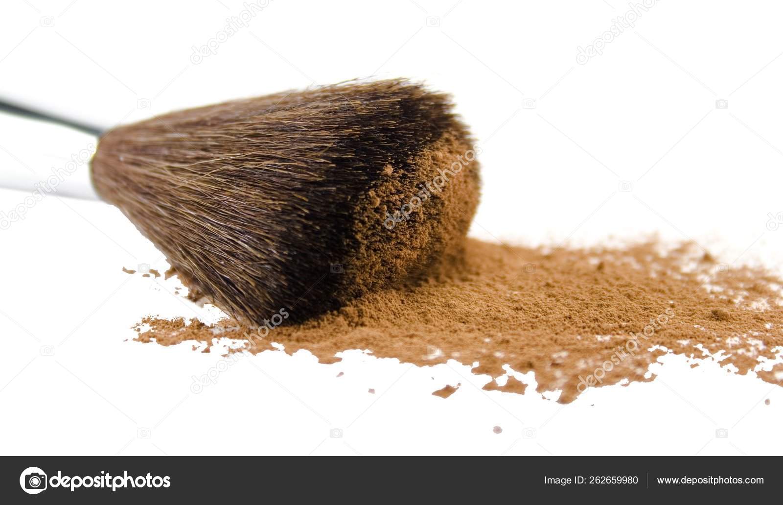 Brush Powder Isolated White Background Stock Photo by ©YAYImages 262659980