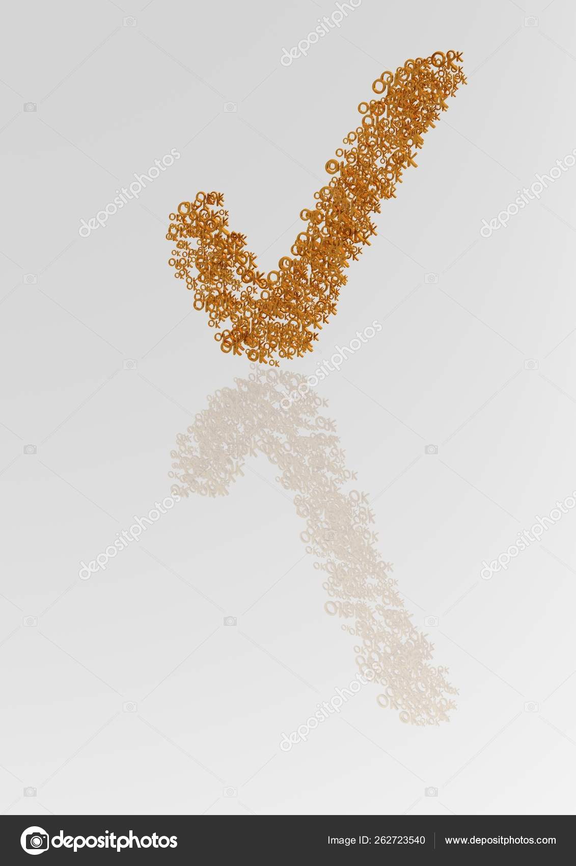 Check Mark Sign Made Set Small Check Marks Stock Photo by ©YAYImages ...