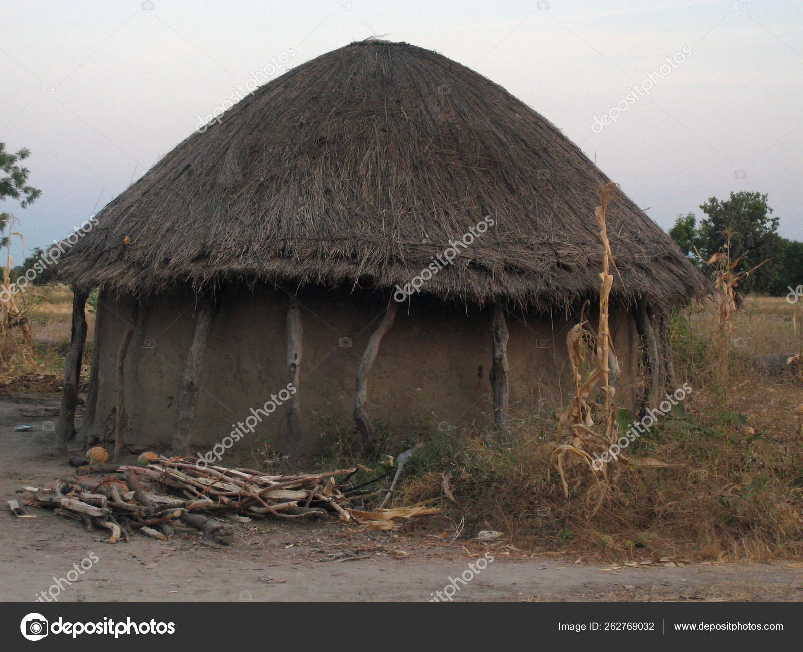 Traditional African Hut Cameroon Stock Photo by ©YAYImages 262769032