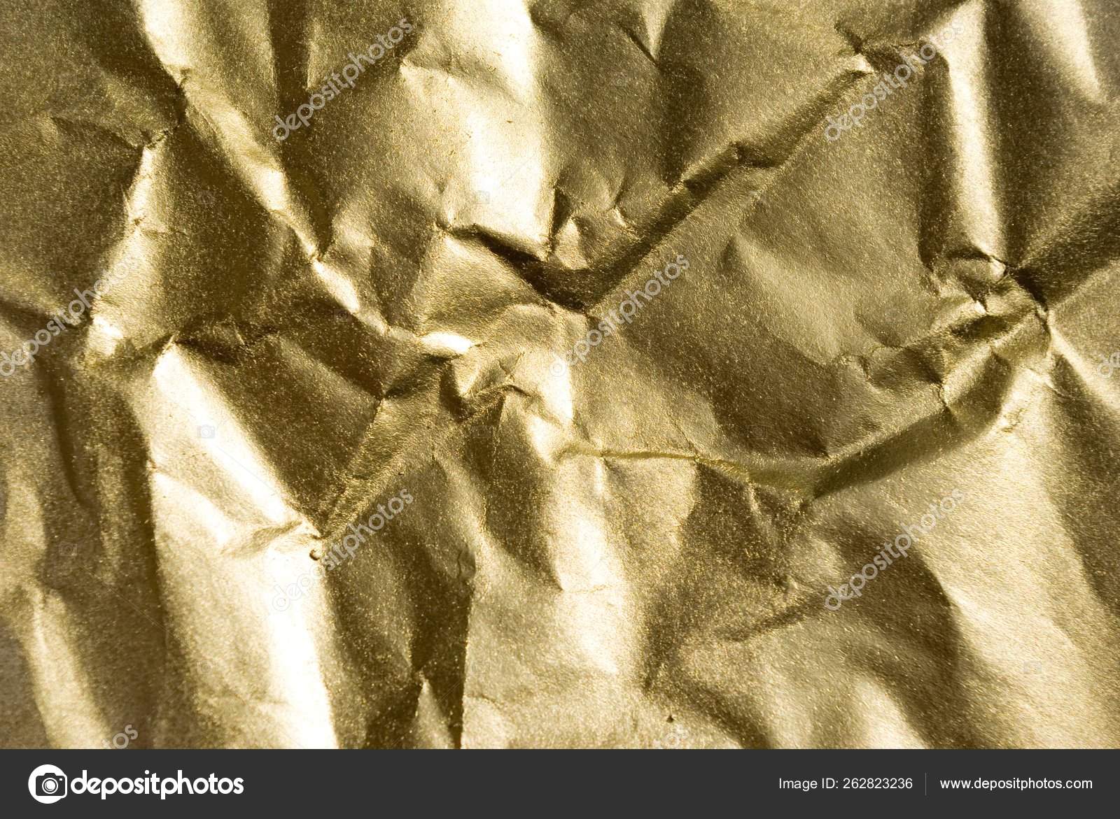 Gold Background Texture Rumpled Paper — Stock Photo © YAYImages #262823236