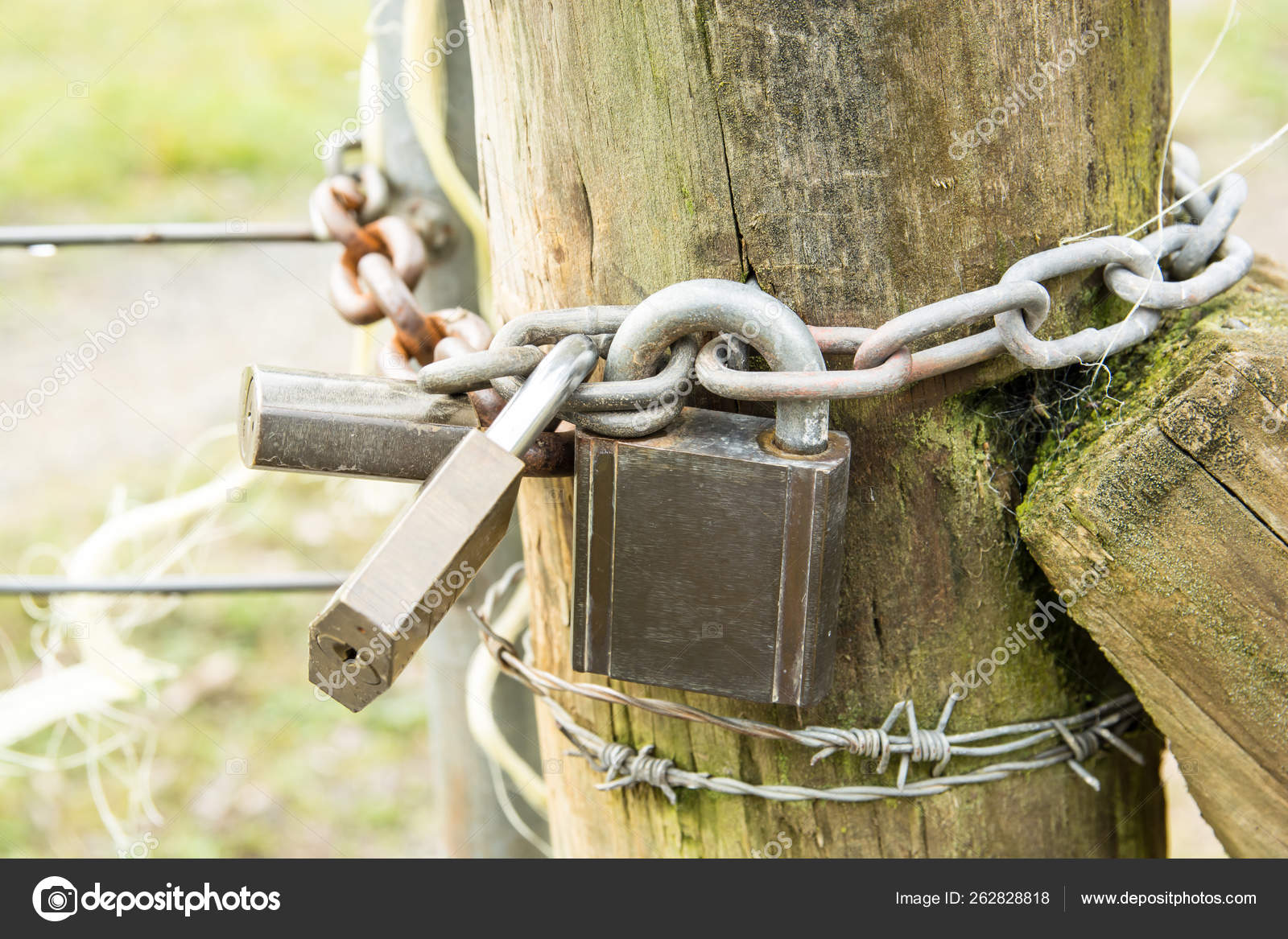 Gorgeous Old Locks Gate Farm Stock Photo by ©YAYImages 262828818