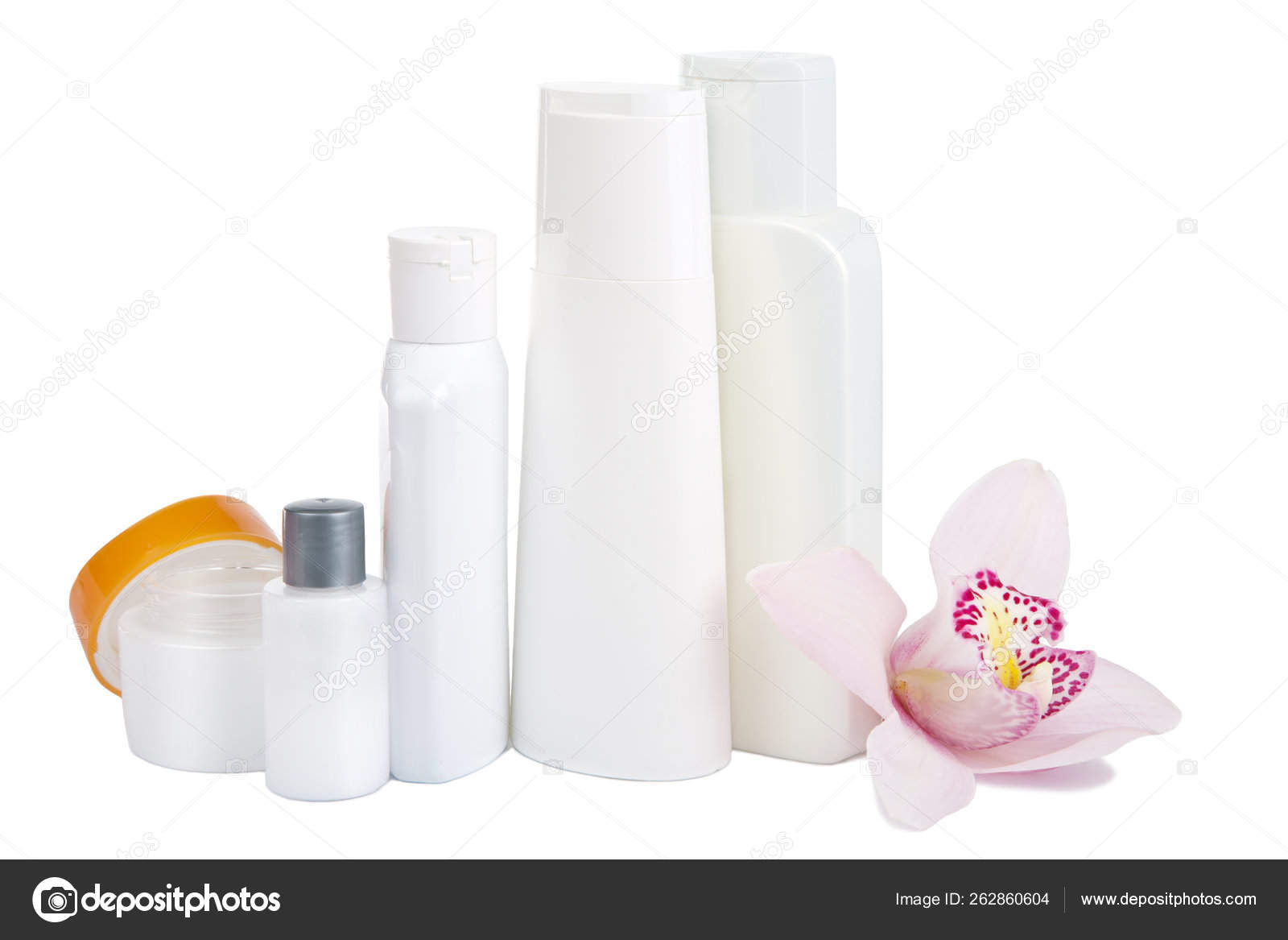 Cosmetic Set Isolated White Stock Photo by ©YAYImages 262860604