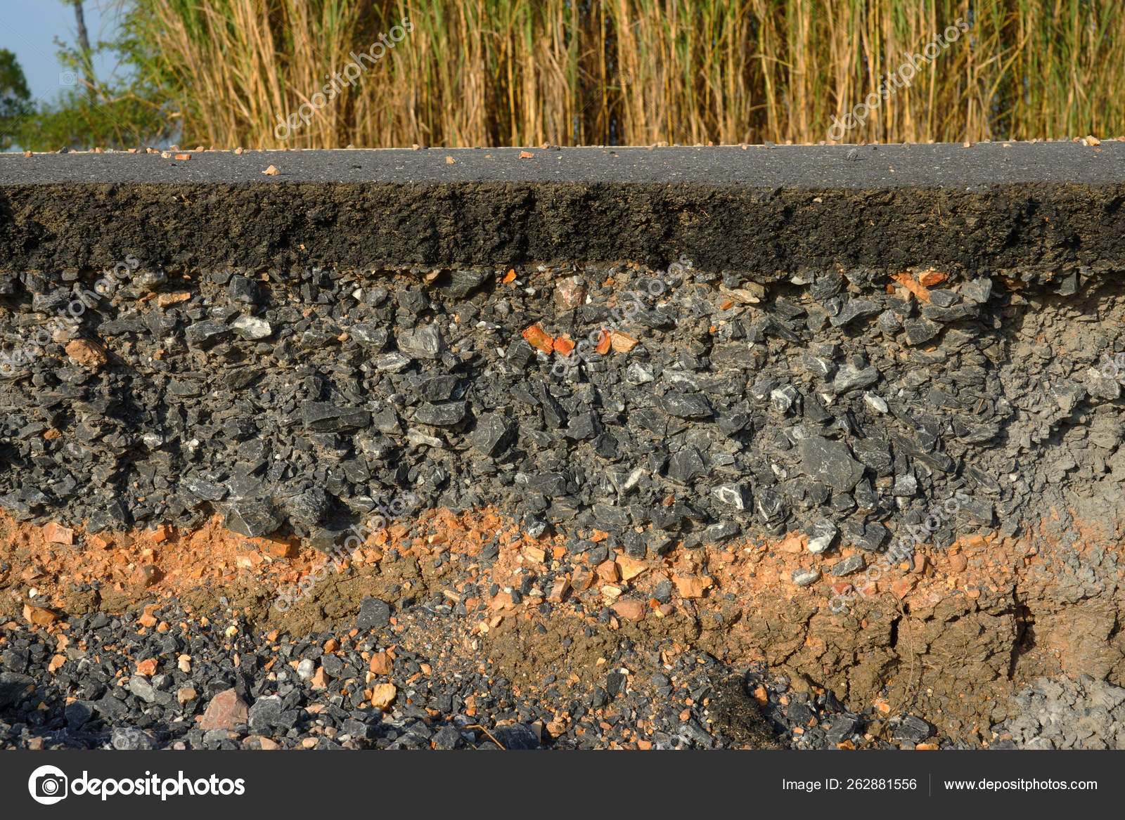 Section Asphalt Road Stock Photo by ©YAYImages 262881556