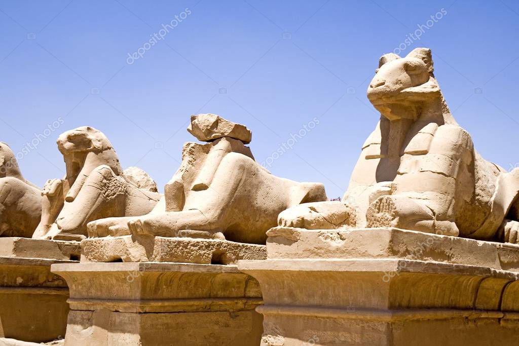 Imagen del Templo de Karnak, Luxor, Egipto. 2022