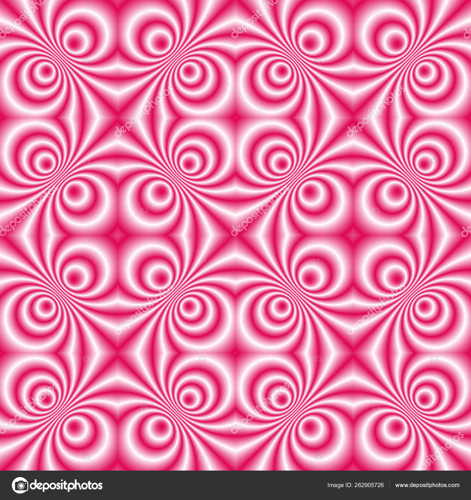Seamless Tillable Pink Retro Background Swirls Disco Style Stock Photo ...