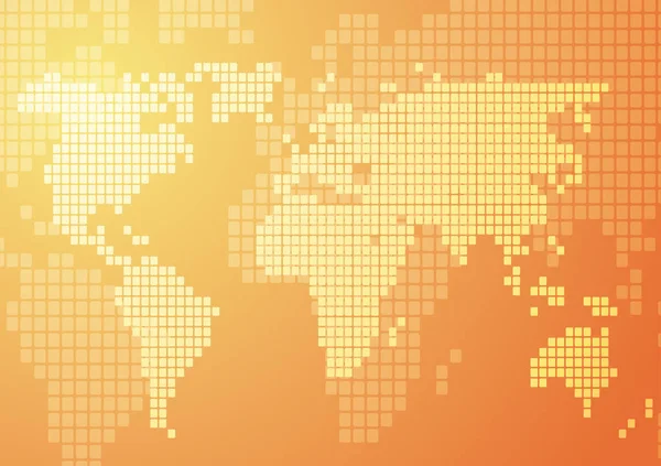 World Map Flat Graphic Illustration Simple Geography Map Stock Photo by ...