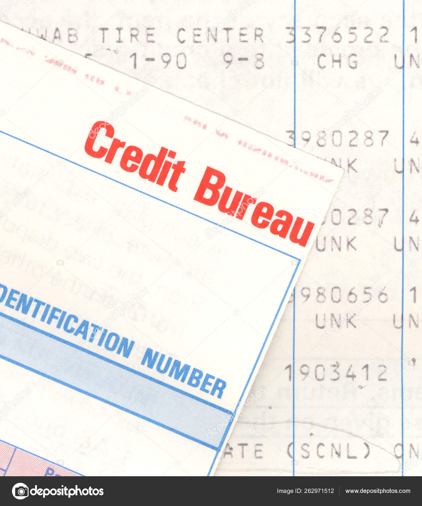 Credit Bureau Report Numbers Real Accounts Have Been Invented Image ...