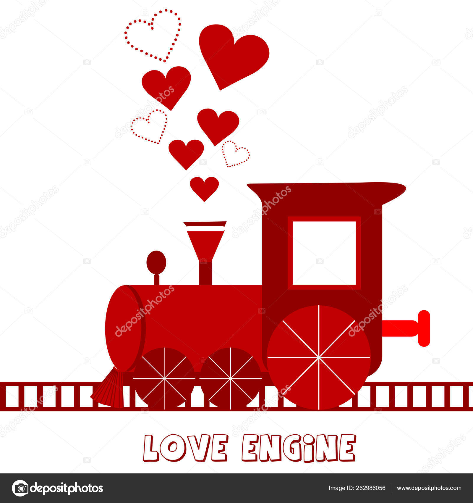 Love Engine Greeting Card Stock Photo by ©YAYImages 262986056