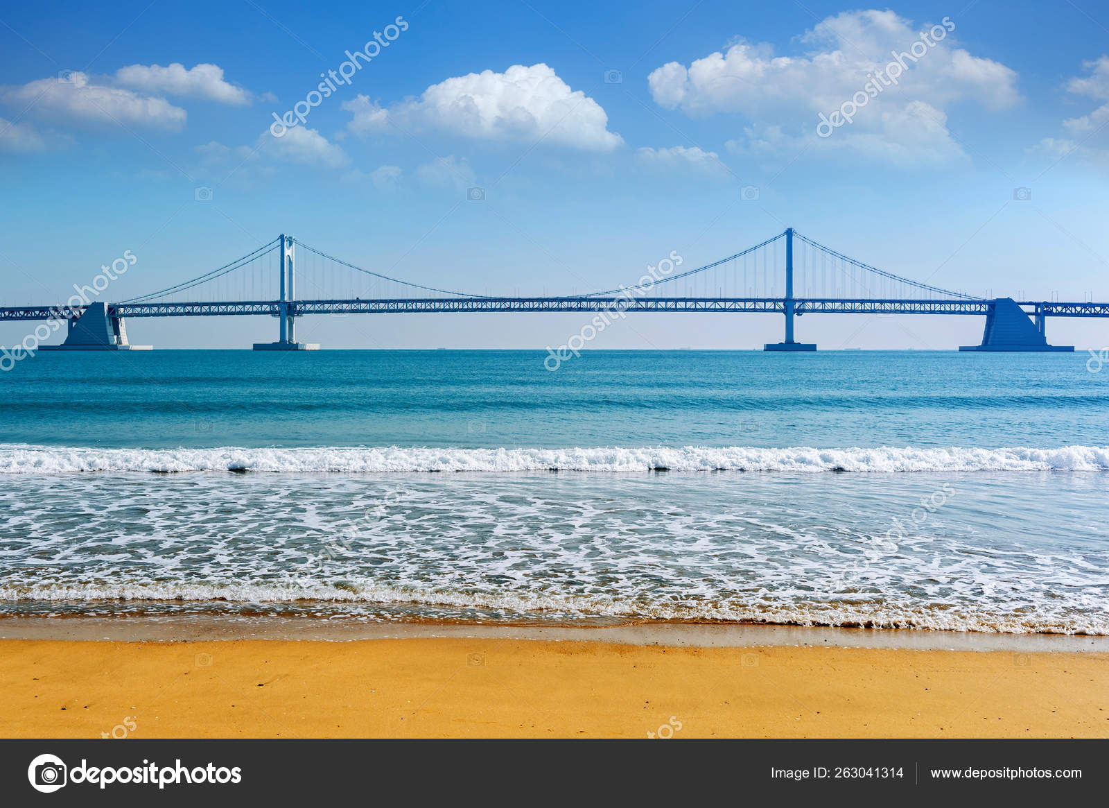 Gwangan Bridge Haeundae Busan Korea Stock Photo by ©YAYImages 263041314