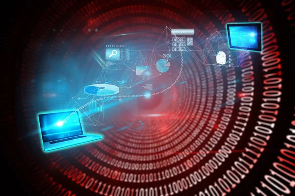 File Transfer Background Blue Background Letters Stock Photo by ...