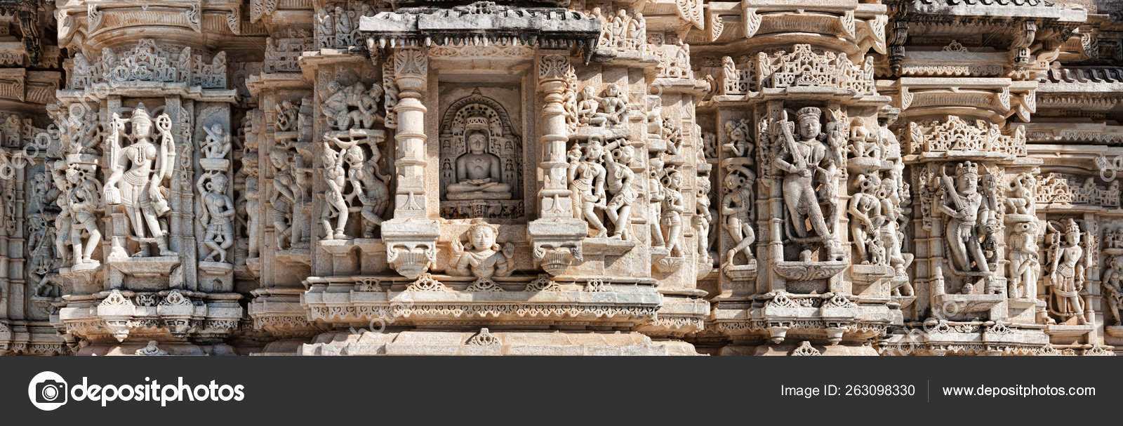 Ancient Sun Temple Ranakpur Jain Temple Carving Ranakpur Rajasthan Pali ...