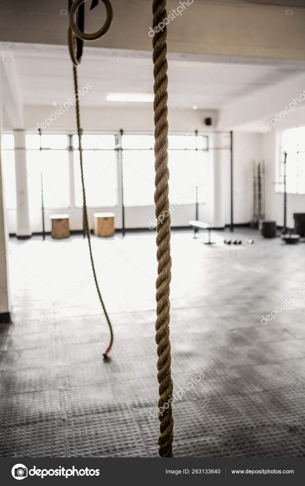 Exercise Rope Hanging Gym Stock Photo by ©YAYImages 263133640