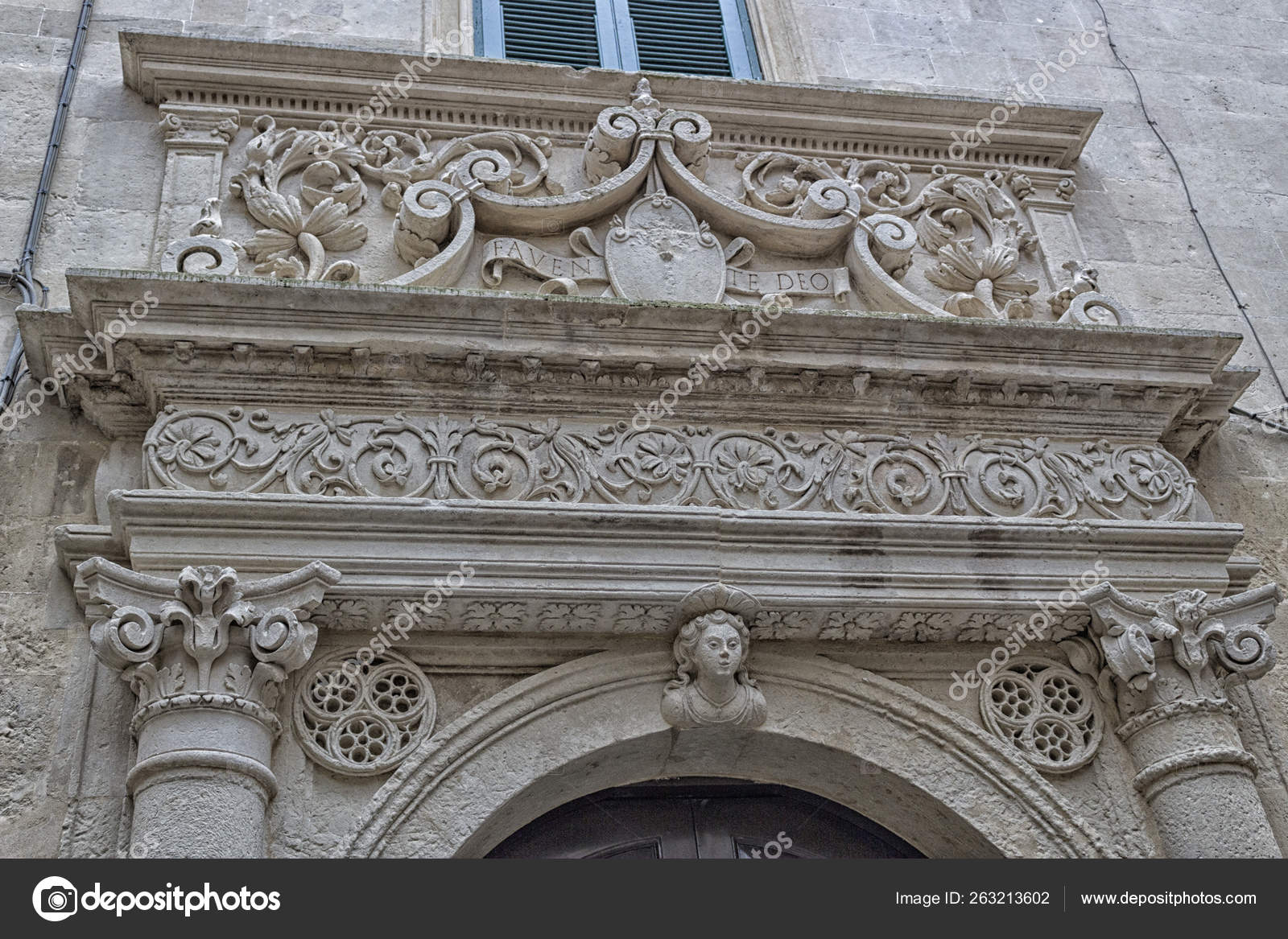 Baroque Details Old Town Lecce Southern Italy Stock Photo by ©YAYImages ...