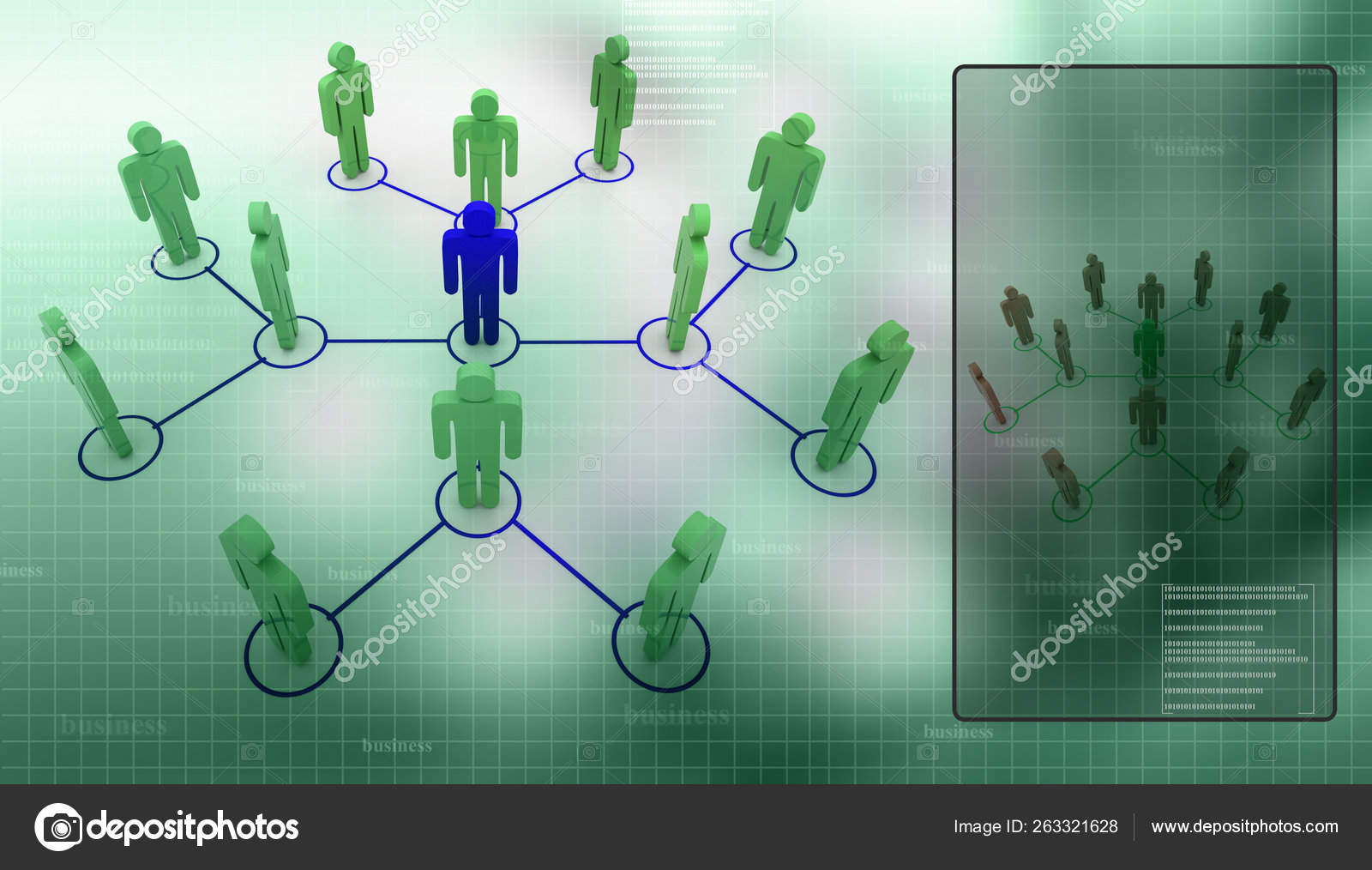 Organization Chart Abstract Background Stock Photo by ©YAYImages 263321628
