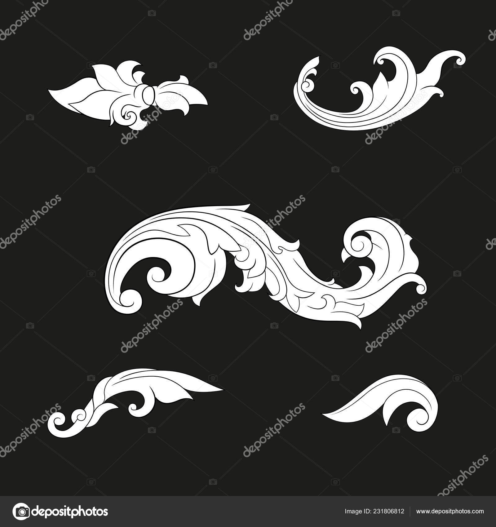 Simple Scroll Designs