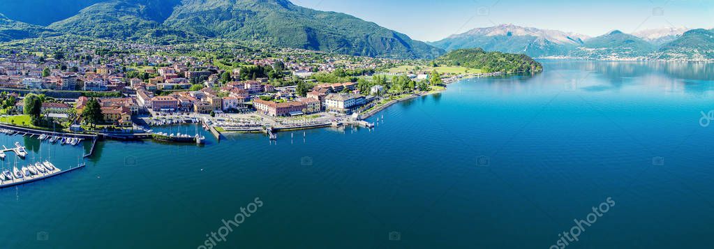 Vista aérea de Colico - Lago de Como (IT) 2024