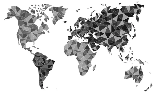 World map triangles Stock Photos, Royalty Free World map triangles ...