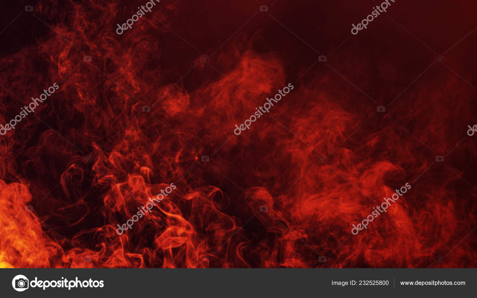 Fire Smoke Fog Misty Effect Texture Overlays Black Background Copyspace ...