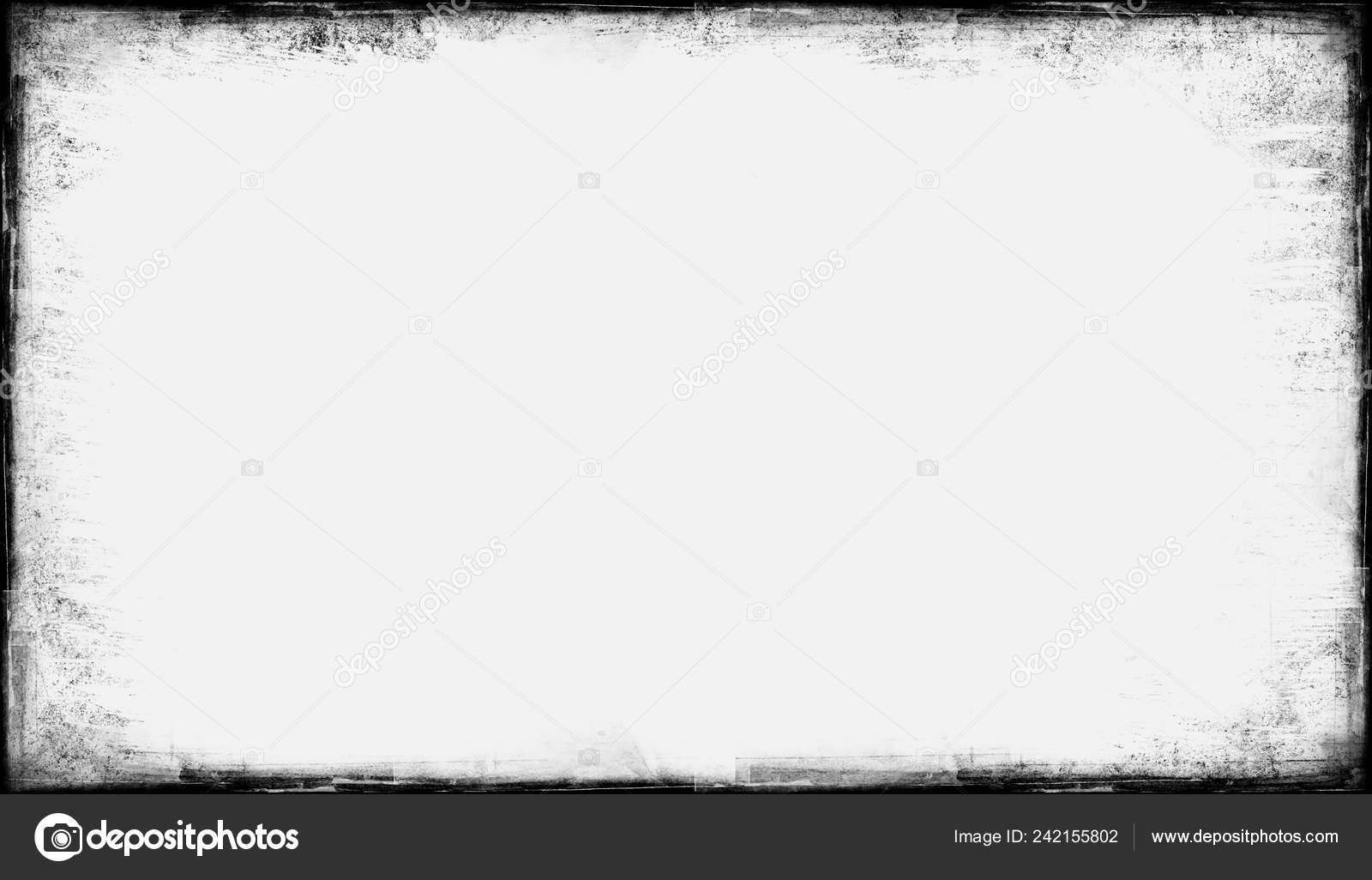 Vintage Border Texture Old Overlays Effect Film Copyspace Stock Photo ...