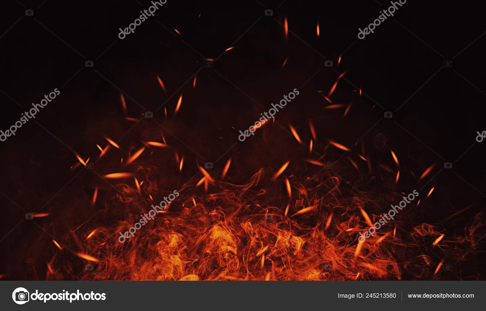 Fire Embers Texture