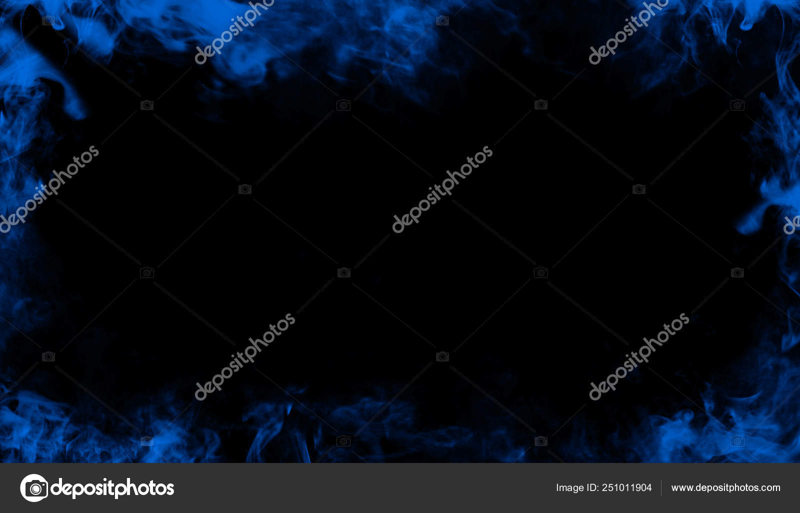 Border smoke texture. Design element. Blue Frame line ornament texture ...