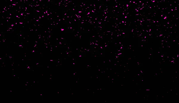 Purple particles effect dust debris isolated on black background for ...