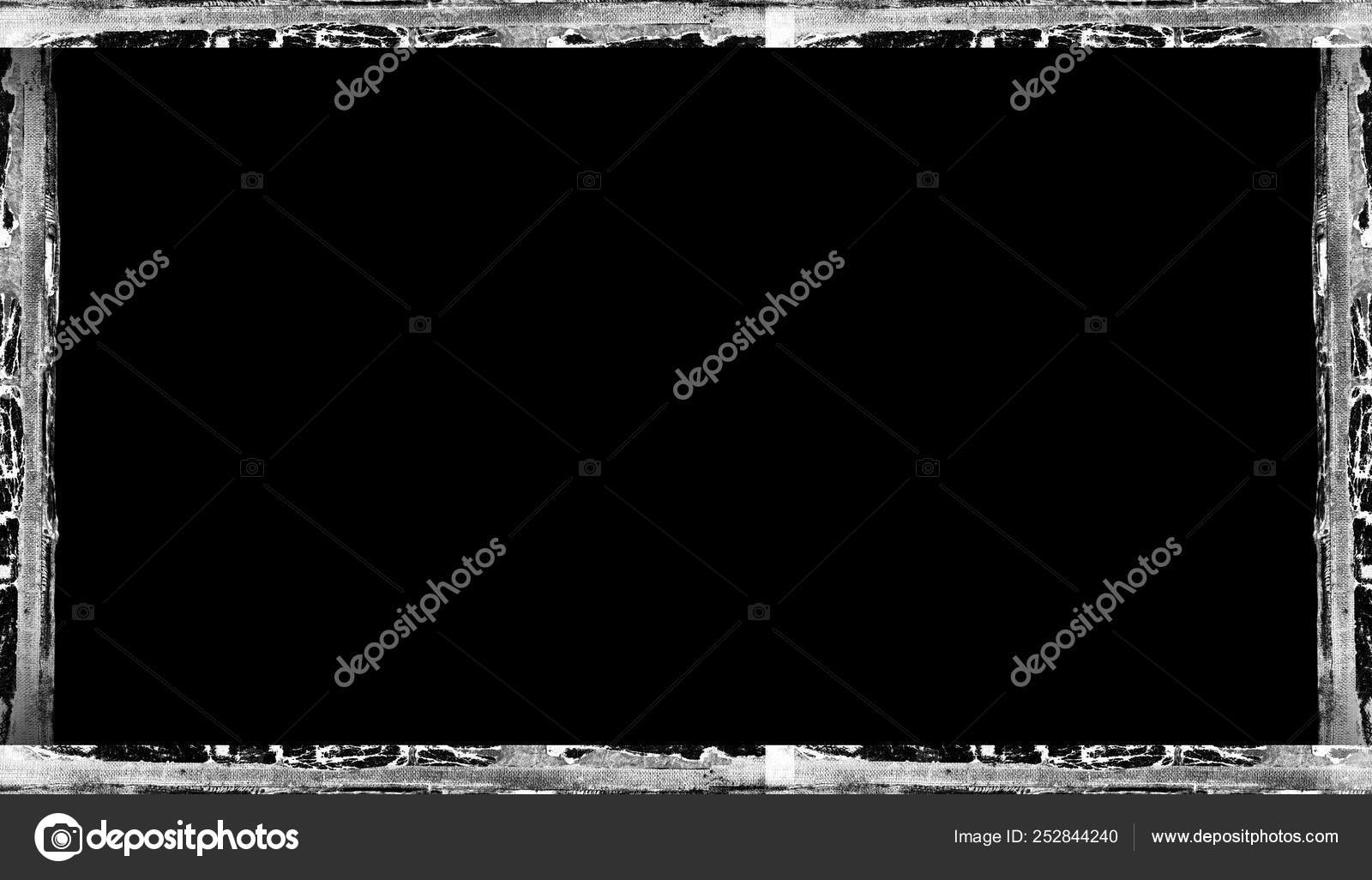 Old vintage frame on isolated background . Border texture overlays ...