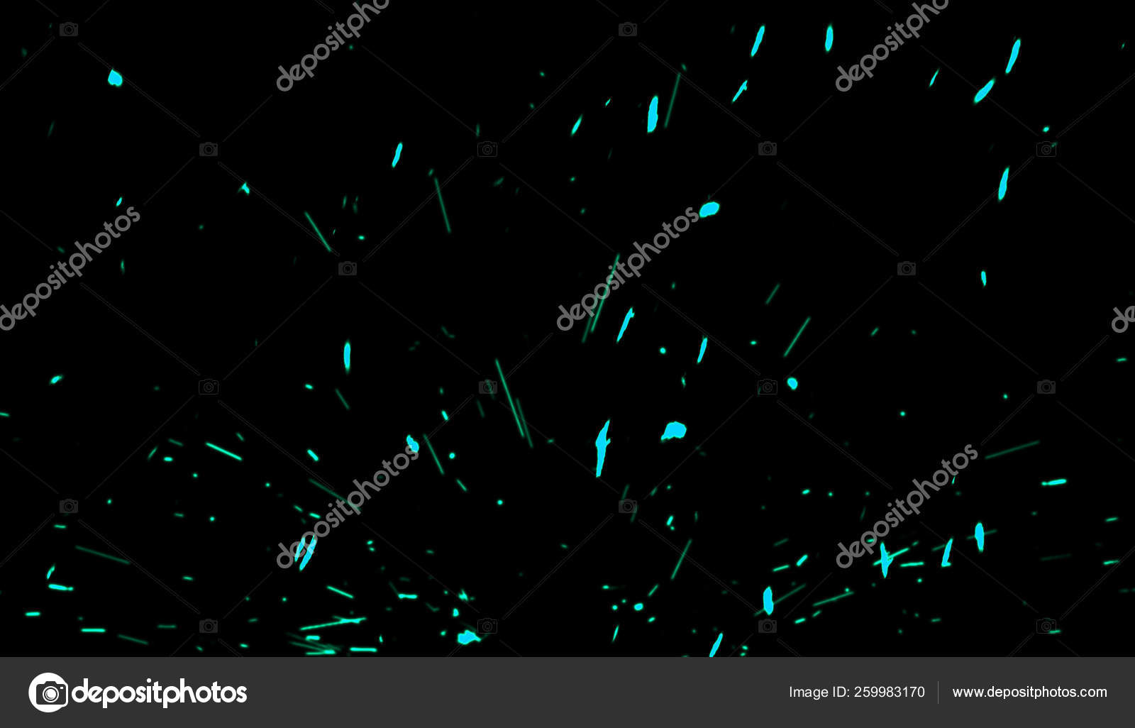 Blue particles sparkle spray debris. Overlays background . Design ...