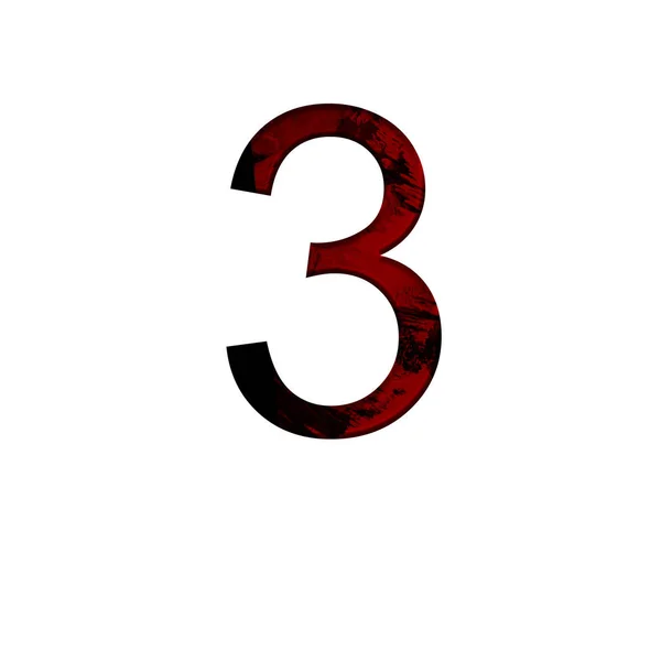 Número 3 rojo fotos de stock, imágenes de Número 3 rojo sin royalties ...