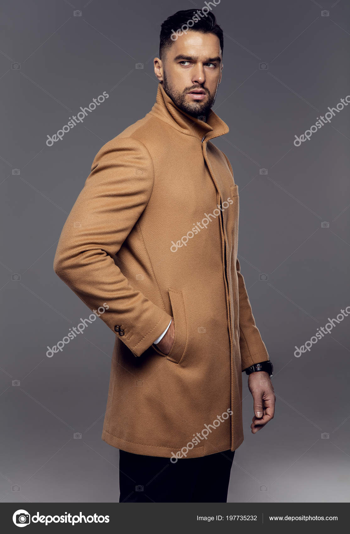 Portrait Handsome Man Stock Photo by ©kiuikson 197735232