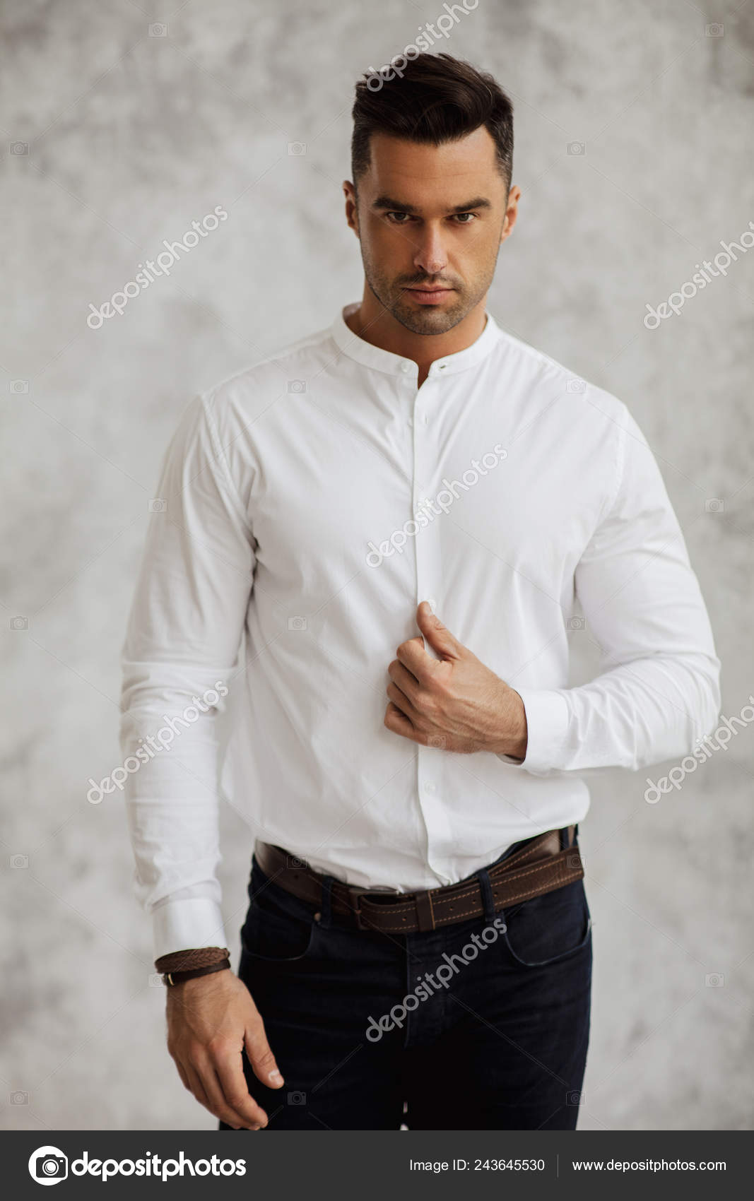 White Shirt Man
