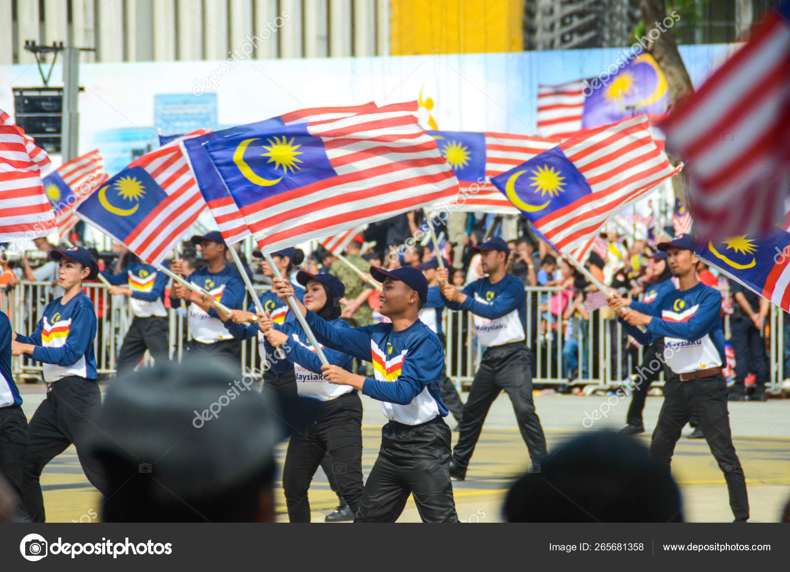 Merdeka Day celebration at Malaysia — Stock Editorial Photo ...