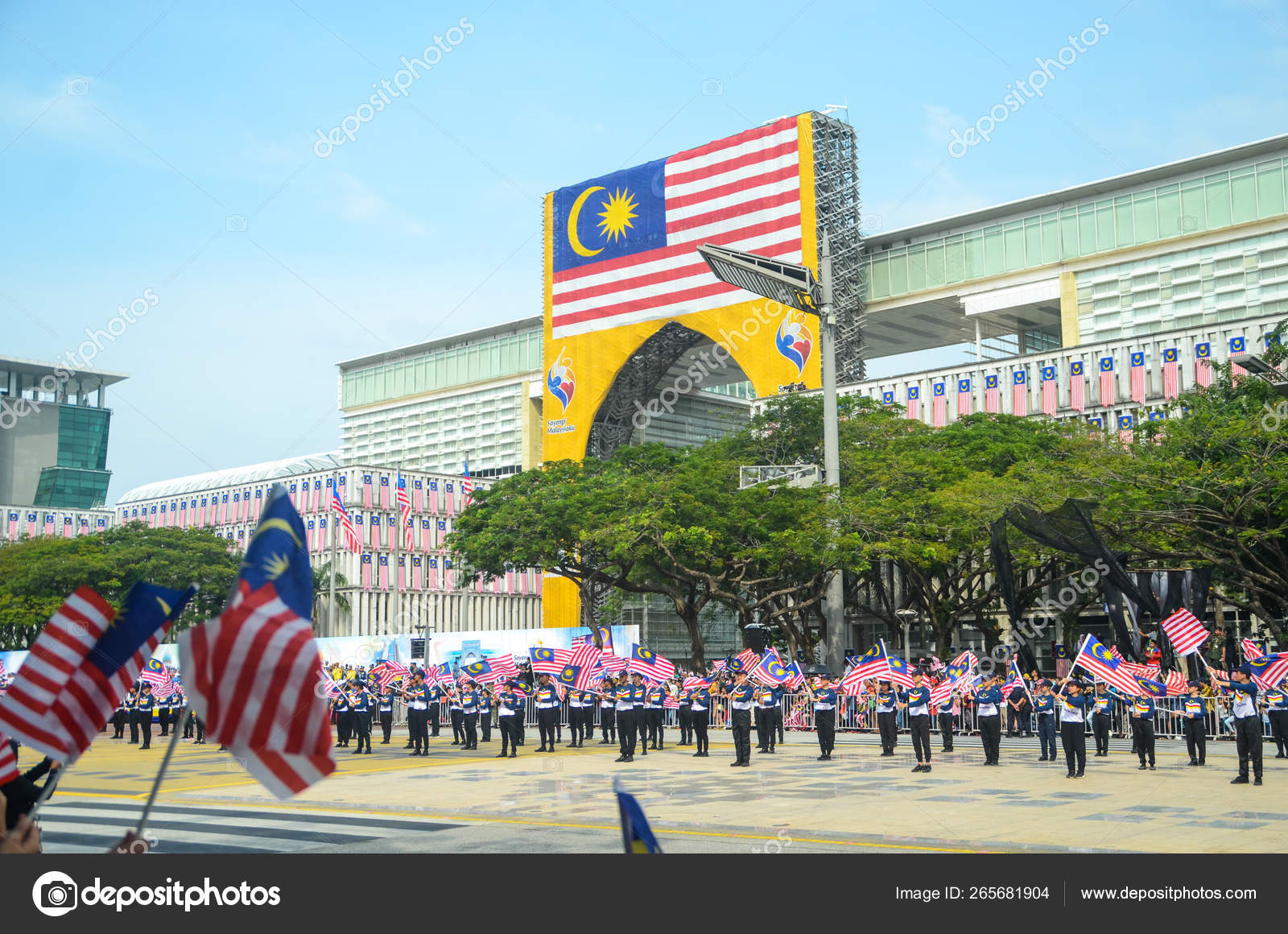 Merdeka Day celebration at Malaysia – Stock Editorial Photo ...