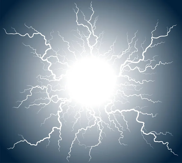 Lightning stroke in the sky. Stock Vector Image by ©Designer_an #104087566