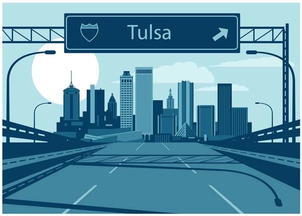 Tulsa skyline Vector Art Stock Images | Depositphotos