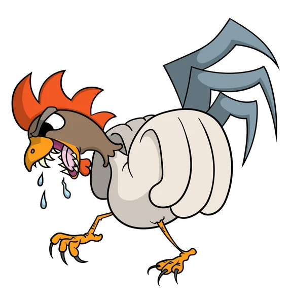 Scared Chicken Cartoon Images