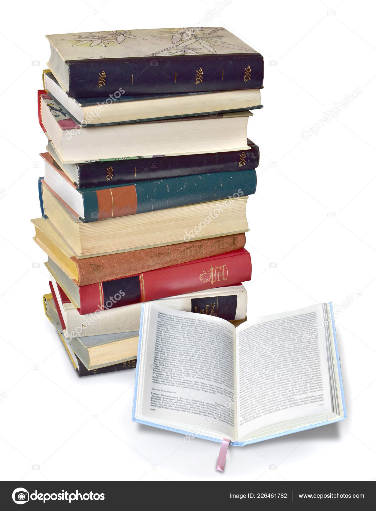 Stack Of Classic Books