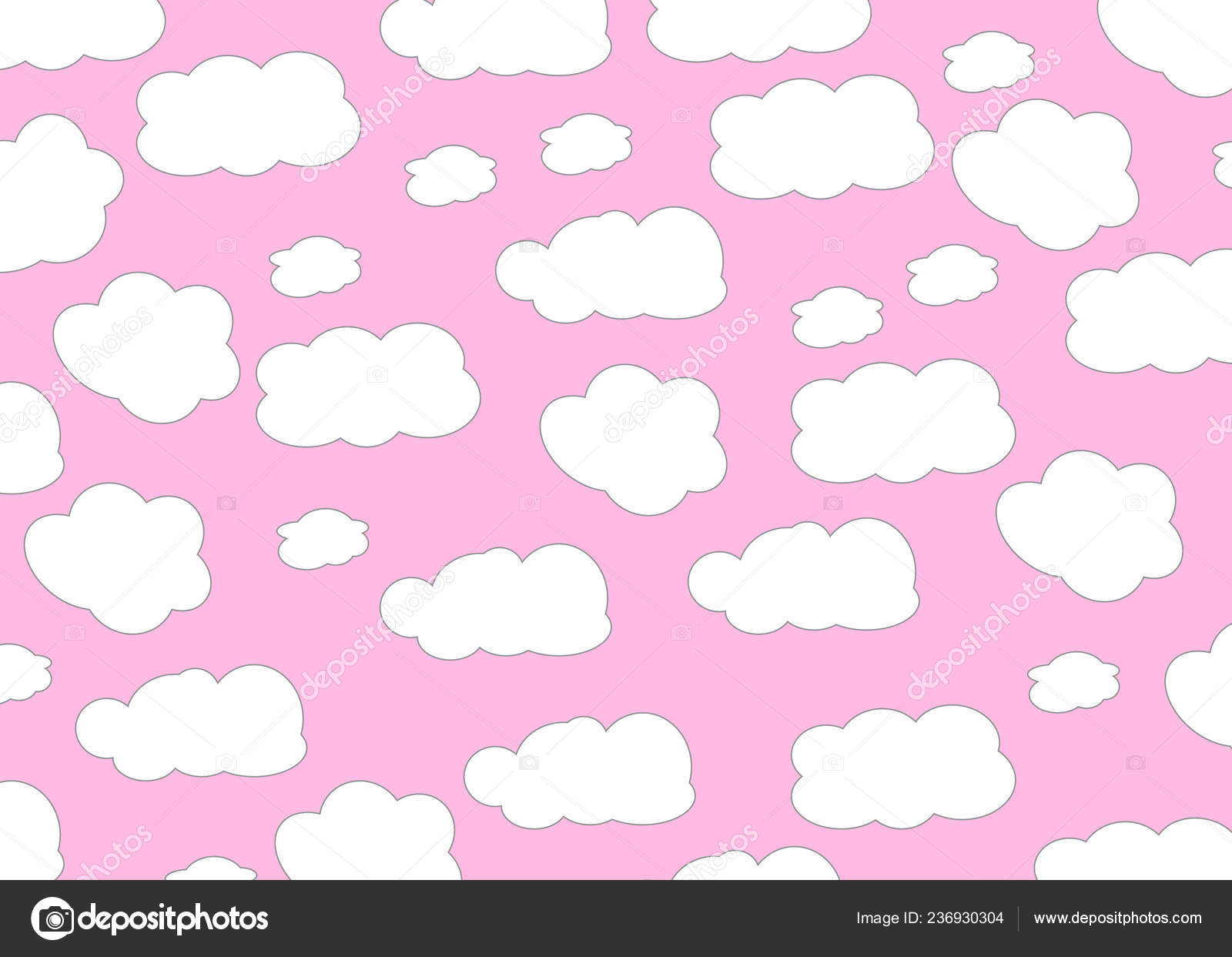 Baby Wallpaper Pattern Clouds
